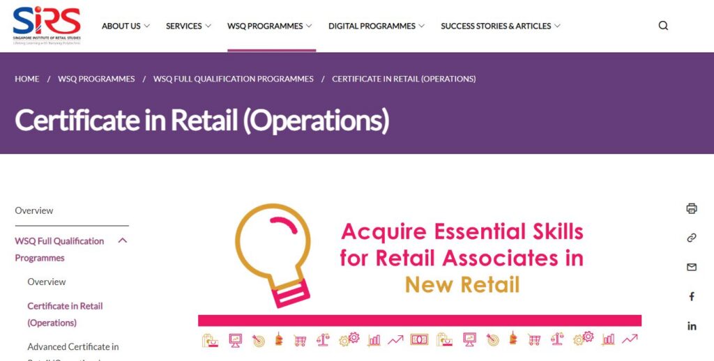 Best Training Courses for Retail Businesses in Singapore - Skills ...